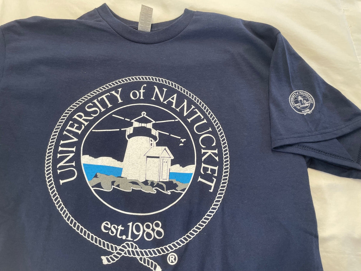 University of Nantucket logo tee – university of nantucket